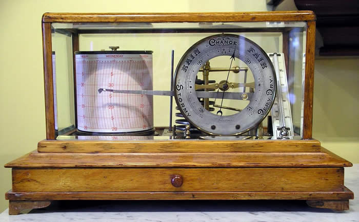 Barograph Barometer Large Image